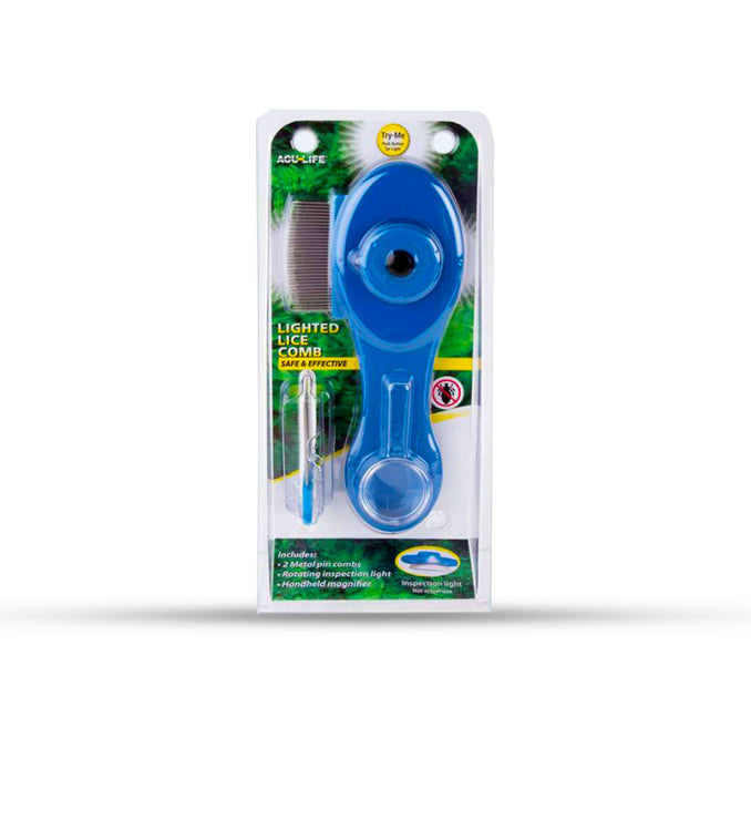 Acu-Life Lighted Lice Comb – Ultimate Plus